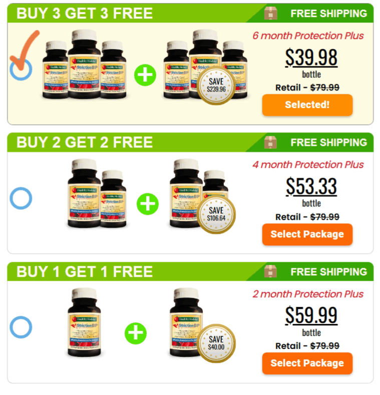 Striction BP® | Official Website